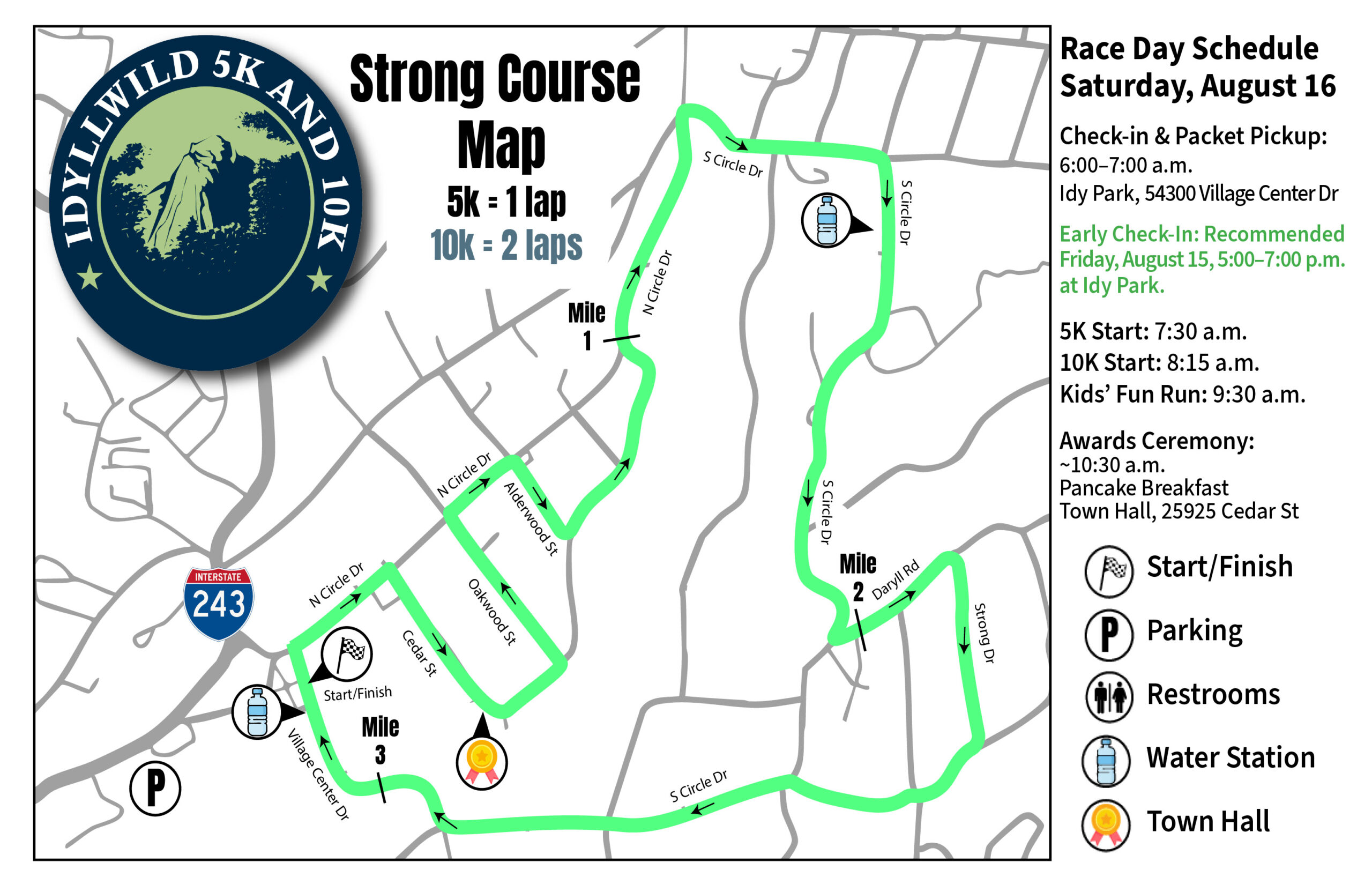 Race Day Info - Idyllwild Race 5k/10k